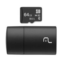 CARTAO MEMORIA SD MICRO 64GB + LEITOR USB - Beta Componentes Eletrônicos