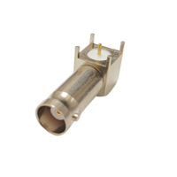 CONECTOR BNC FEMEA ANGULAR PCI 90G - Beta Componentes Eletrônicos