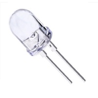 LED REDONDO U.B 10MM BRANCO 2000 MCD - Beta Componentes Eletrônicos