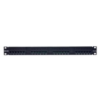 PATCH PANEL 24P P/ DADOS RJ-45 CAT.5 HIKARI - Beta Componentes Eletrônicos