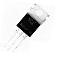 TRANSISTOR TRIAC BT137-600 - Beta Componentes Eletrônicos